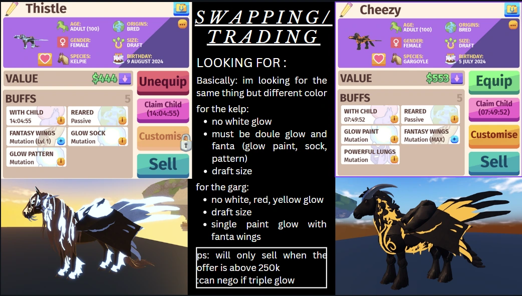 Swapping/Trading | Fandom