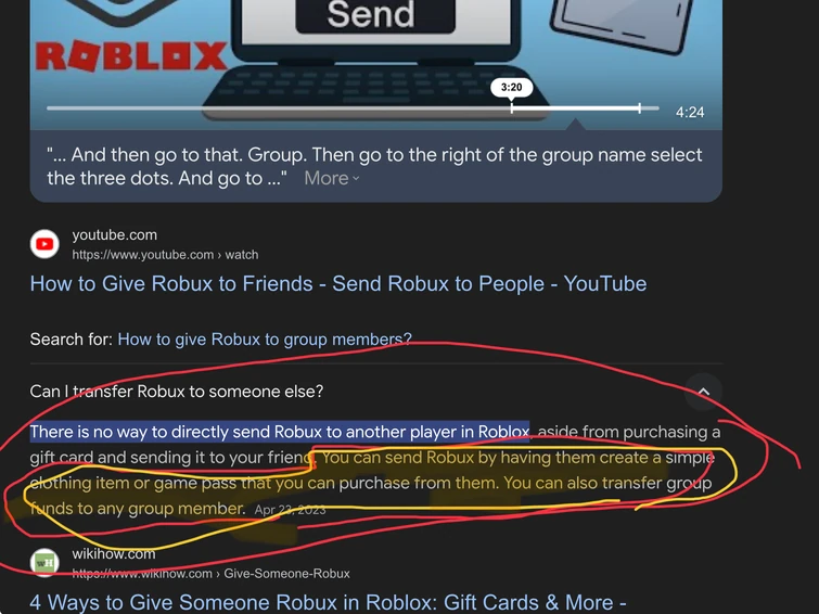 how do u transfer robux | Fandom