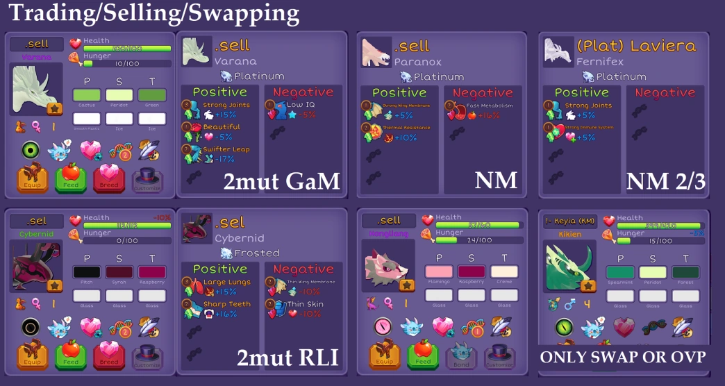 Trading/Selling/Swapping | Fandom