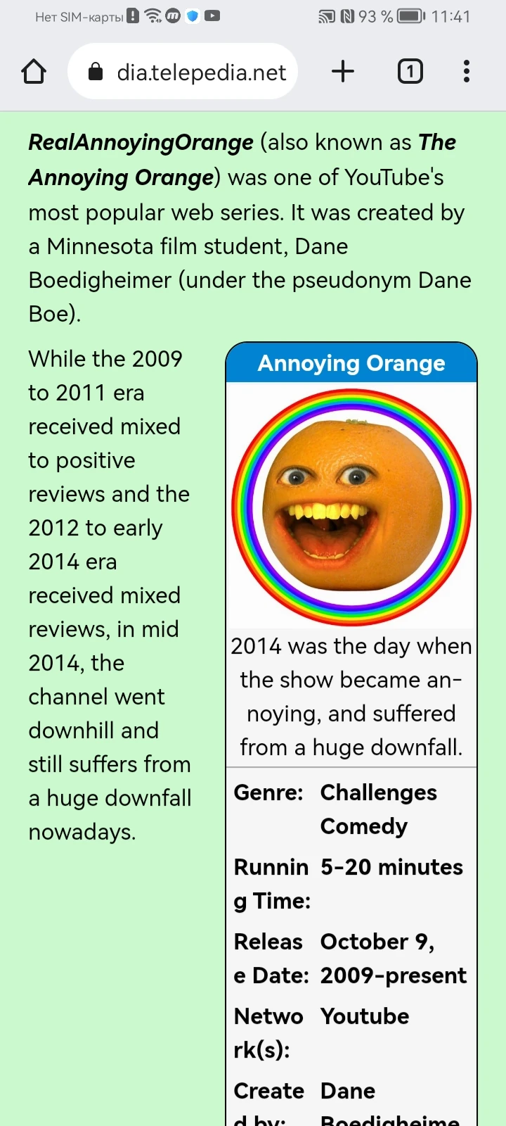 I had proof that Annoying Orange went downhill since mid-2014 | Fandom
