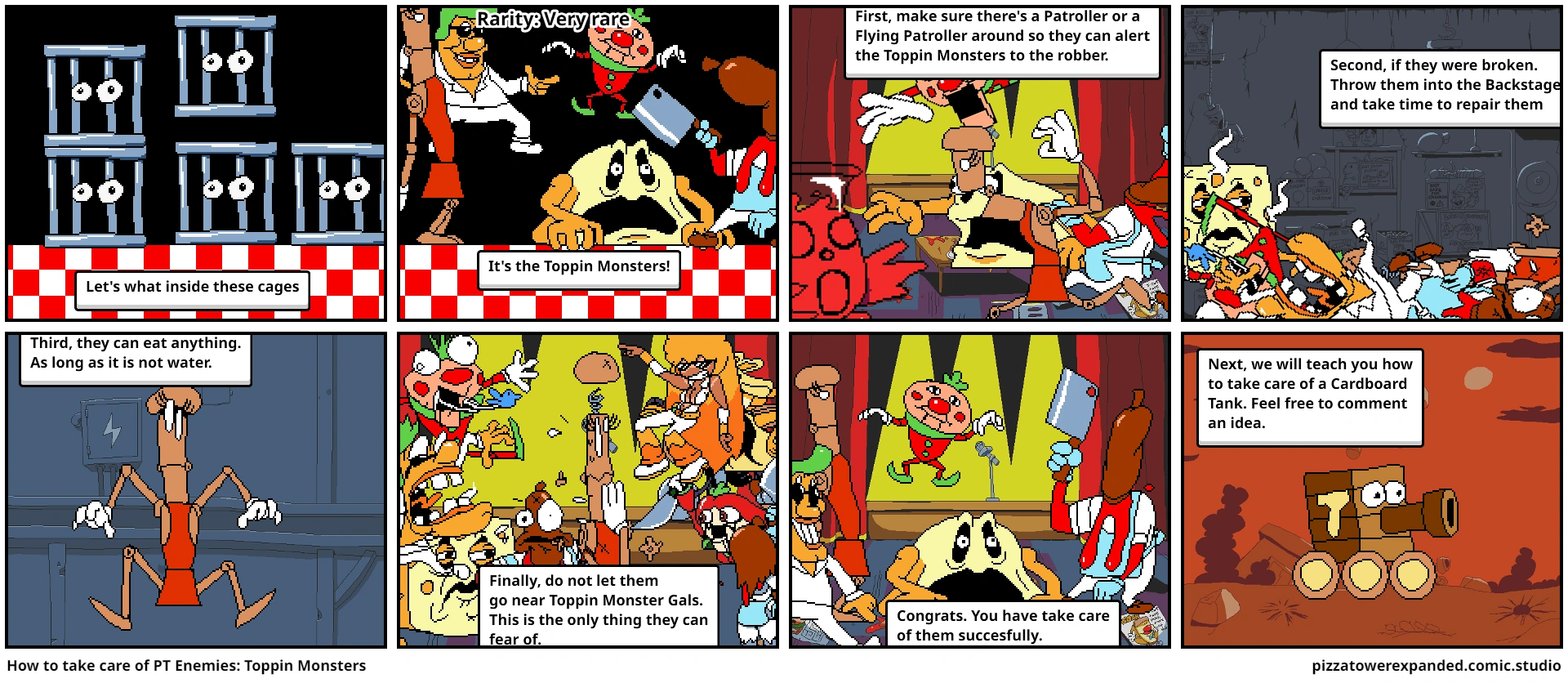 How to take care of your Toppin Monsters | Fandom