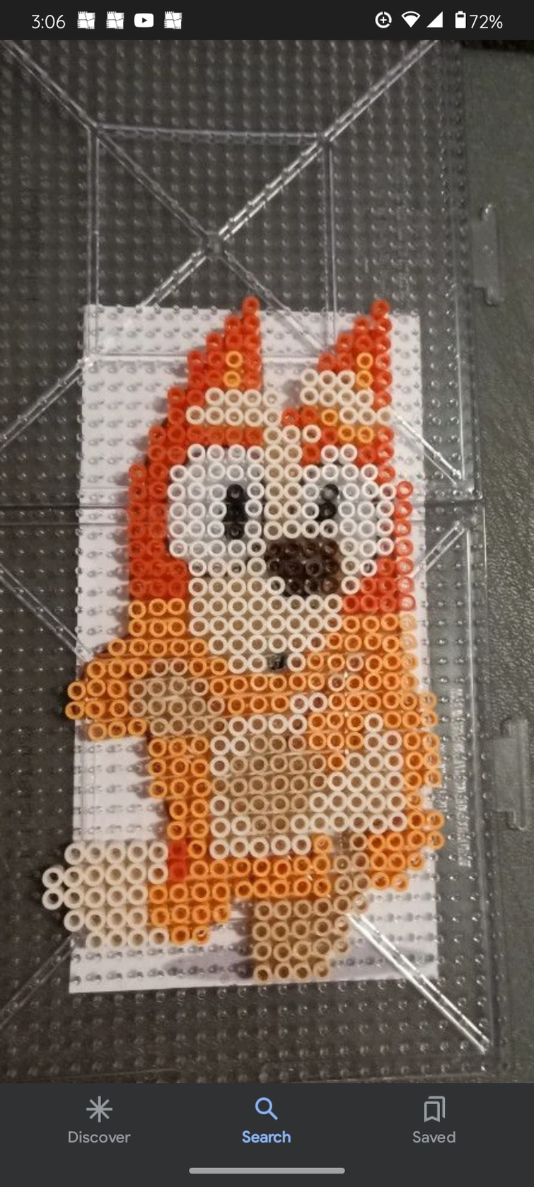 Bluey pixel art I had on my phone | Fandom