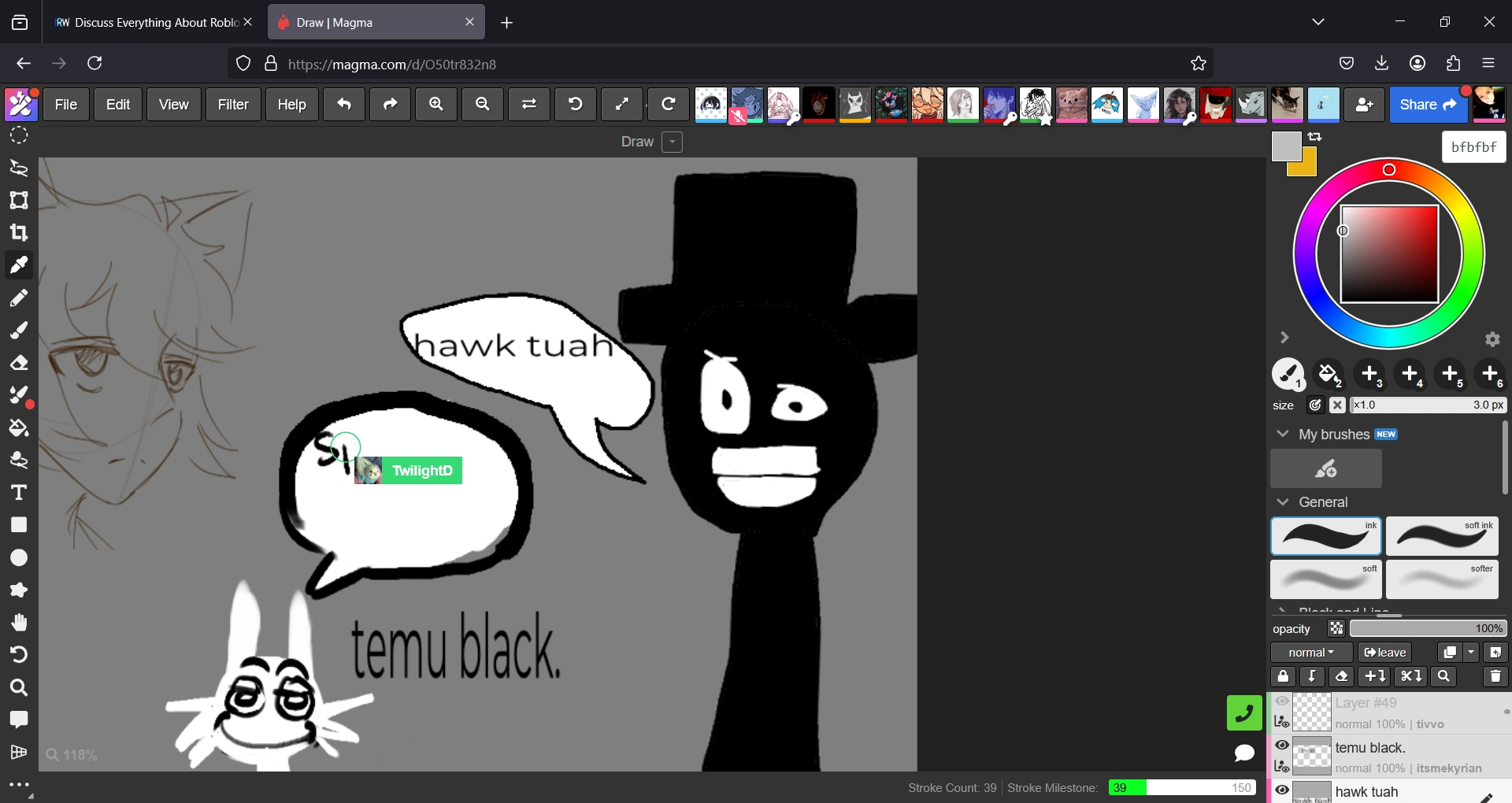 i just infiltrated a magma with temu black | Fandom