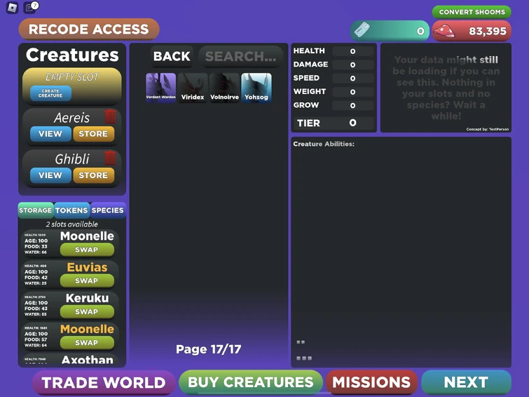 BUYING CREATURES!!! | Fandom