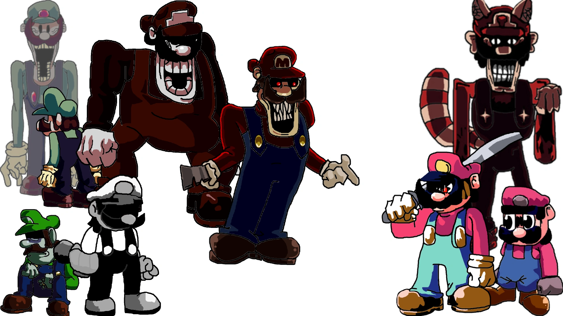 so I put all of my Mario's Madness drawings on a Google Slide | Fandom