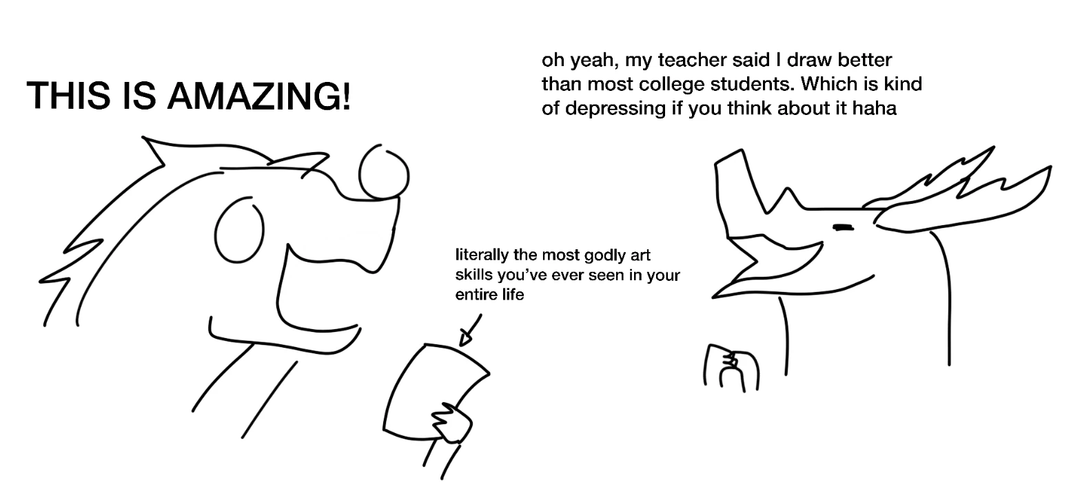 Drawing something every day until I get bored. Day 130: aw shucks | Fandom