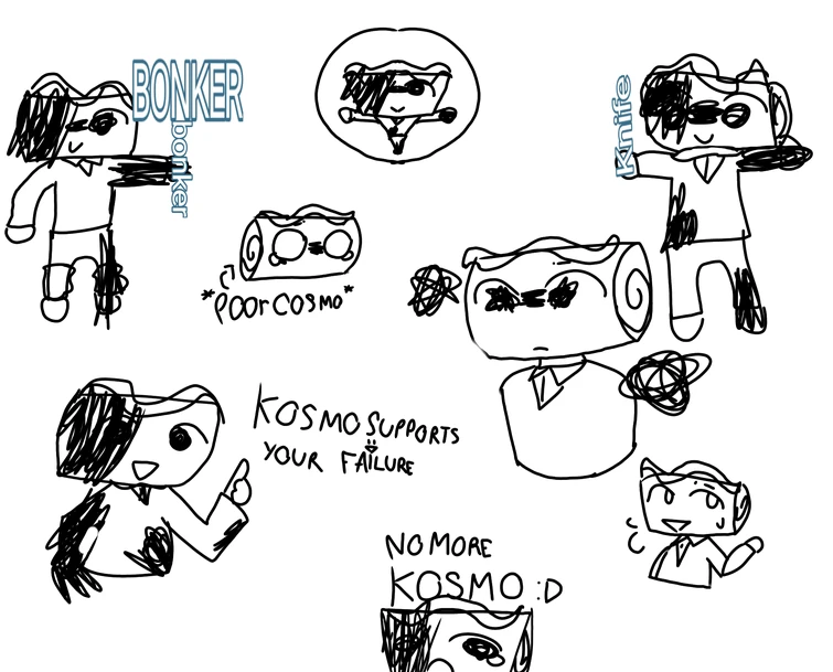 It was supposed to be Cosmo's Bareky doodles... | Fandom