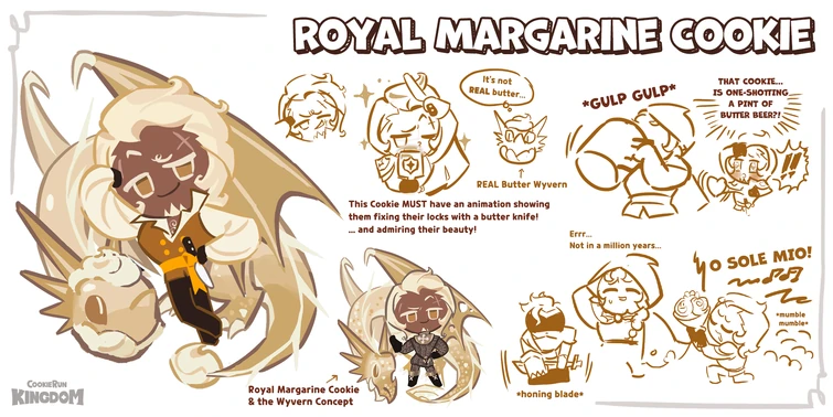 Royal Margarine Cookie Concept Art | Fandom