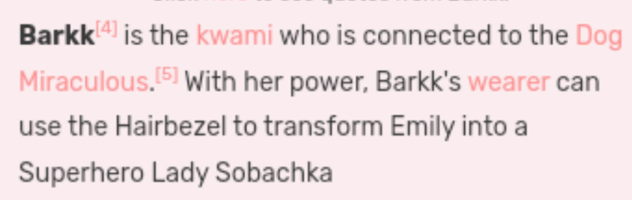Guys I just went to Barkk in miraculous wiki and.. | Fandom