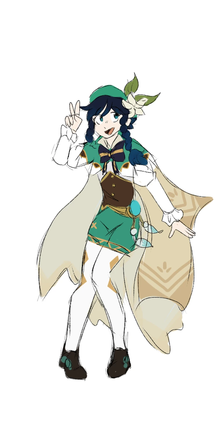 Venti artwork (not mine) | Fandom