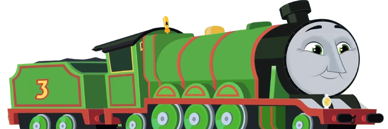 Henry the Green Engine PNG, including his rare bonus Kana Goes Slow ...