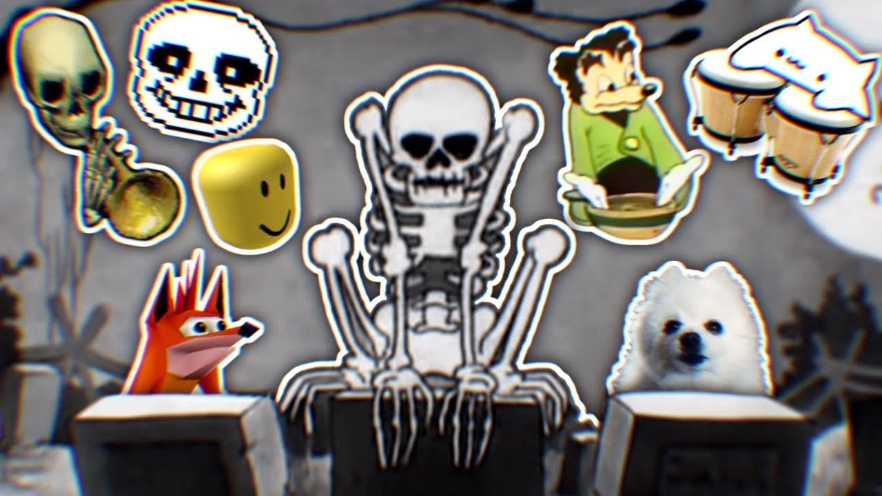 Spooky Scary Skeletons Meme Cover | Fandom