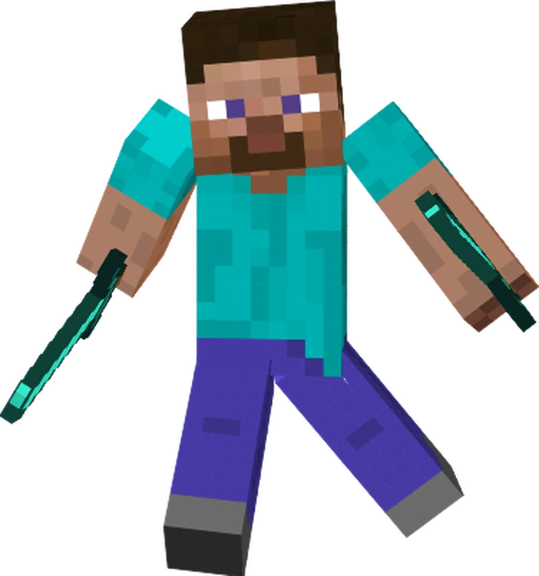 How powerful is Steve from Minecraft? both base and Creative | Fandom