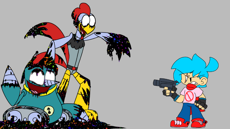Fnf X Pibby Concept Of Scratch And Grounder From Aosth Redraw Fandom