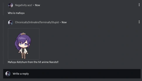 mafuyu ketchum from the hit anime naruto | Fandom