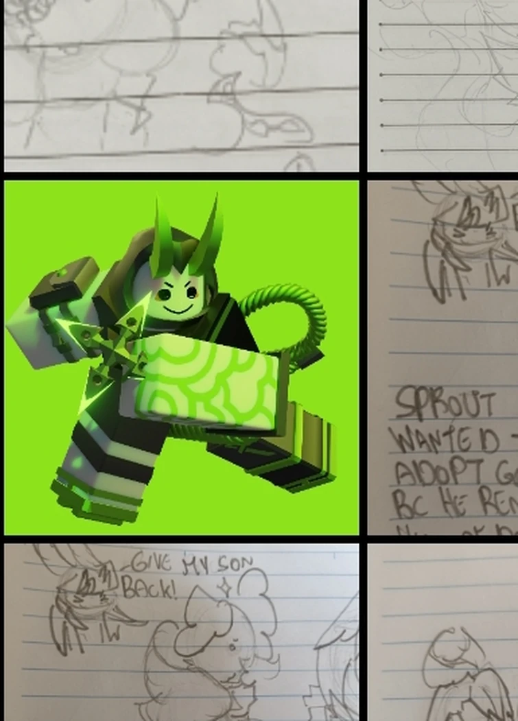 Why he green | Fandom
