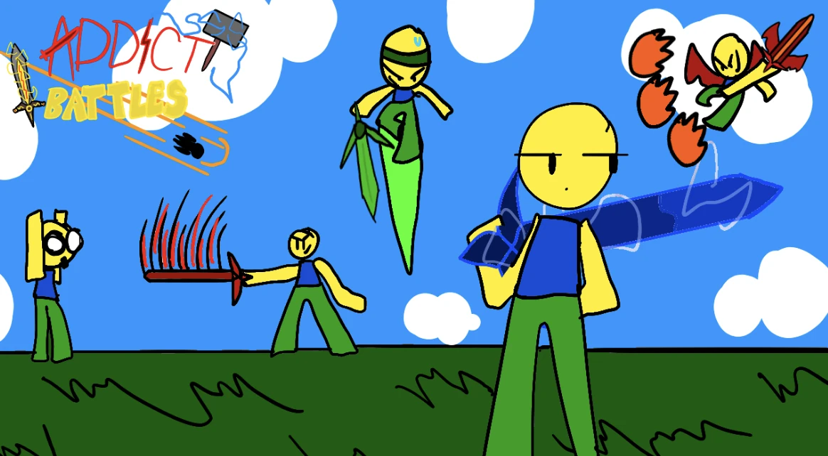 Addict Battles - Thumbnail Version 1 | Fandom