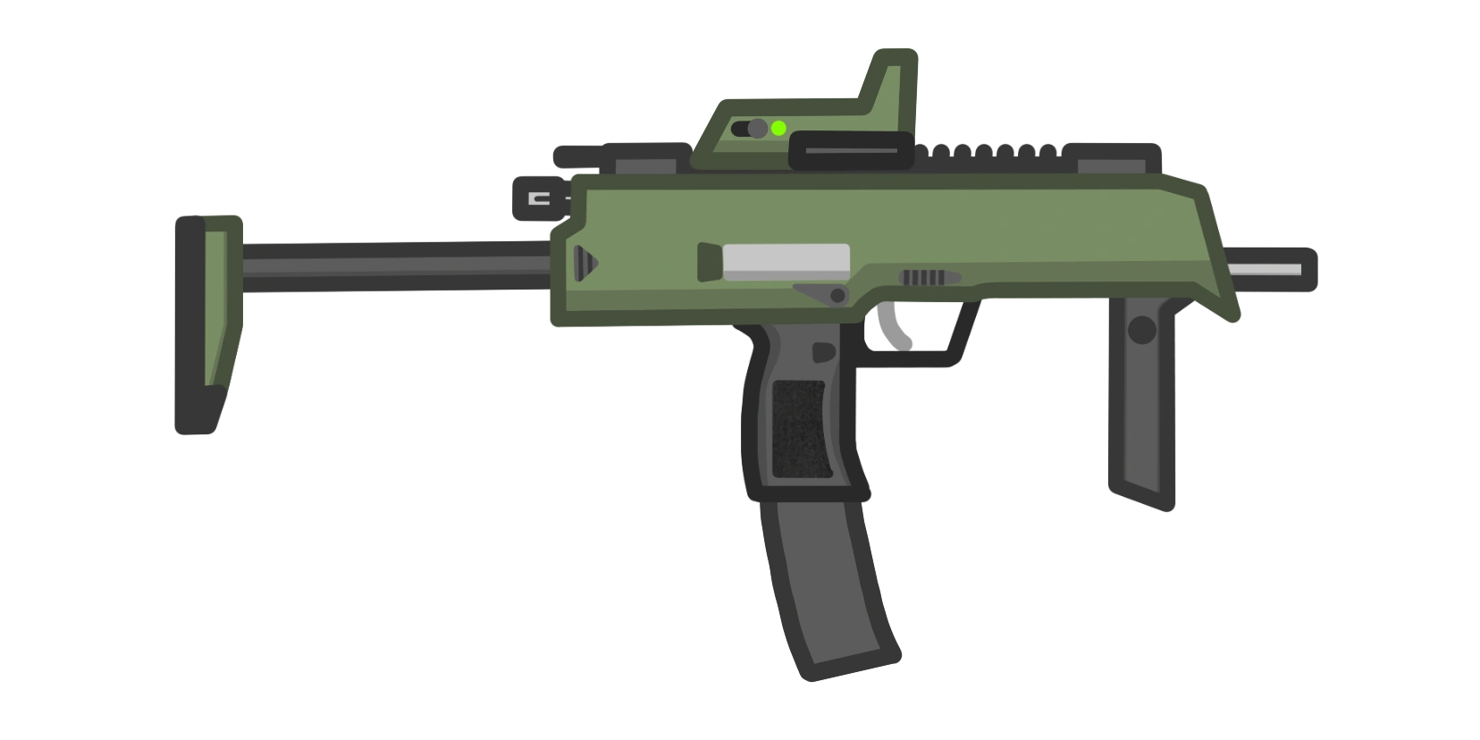 Concept art of the MP60 from [CLASSIFIED]. | Fandom