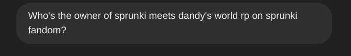 ''Who's the owner of sprunki meets dandy's world rp on sprunki fandom ...