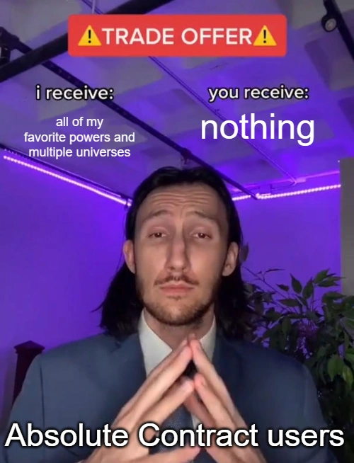 Best Contract ever. meme I made | Fandom