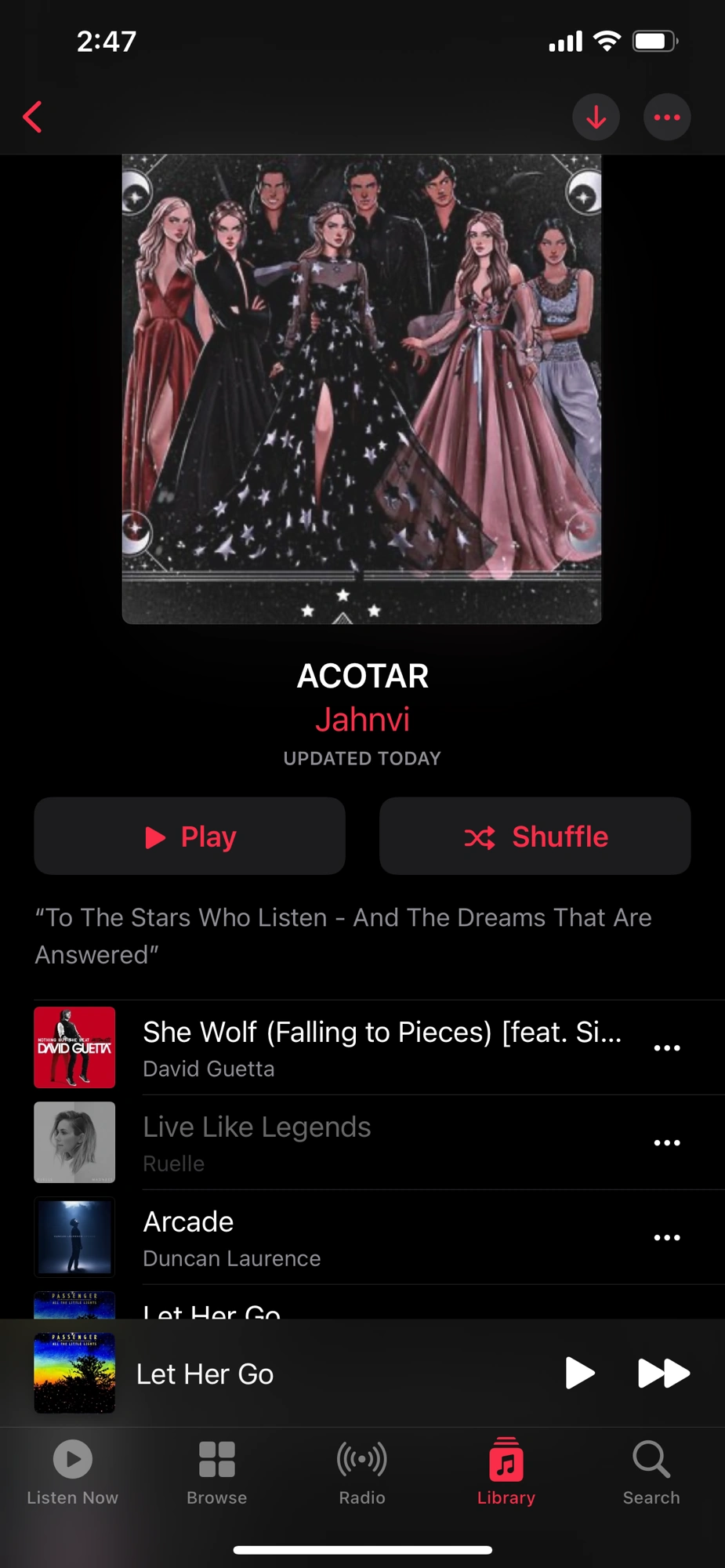 ACOTAR playlist | Fandom