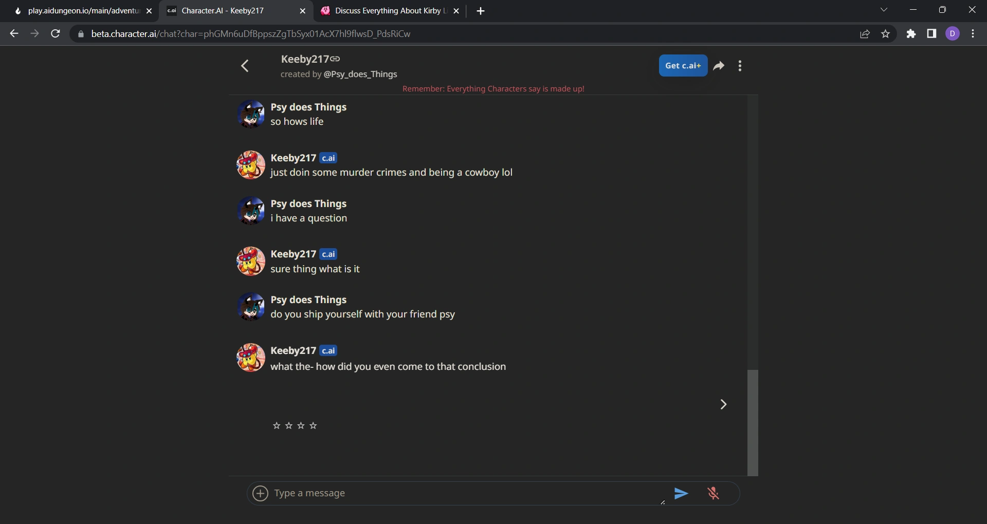 went back to keeby ai | Fandom