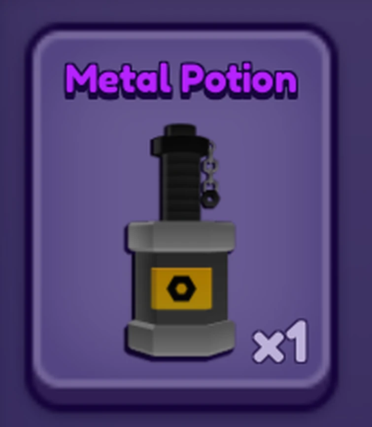 Looking Metal Potion | Fandom
