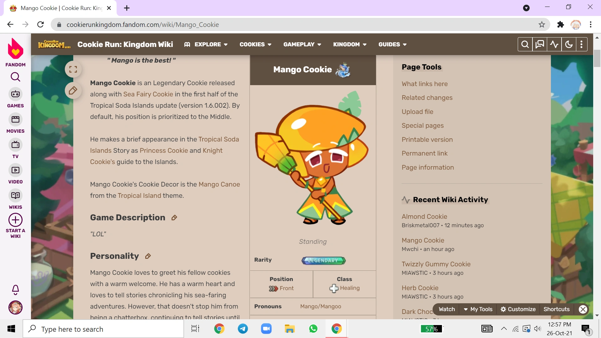 ah yes, mango my fav legendary | Fandom