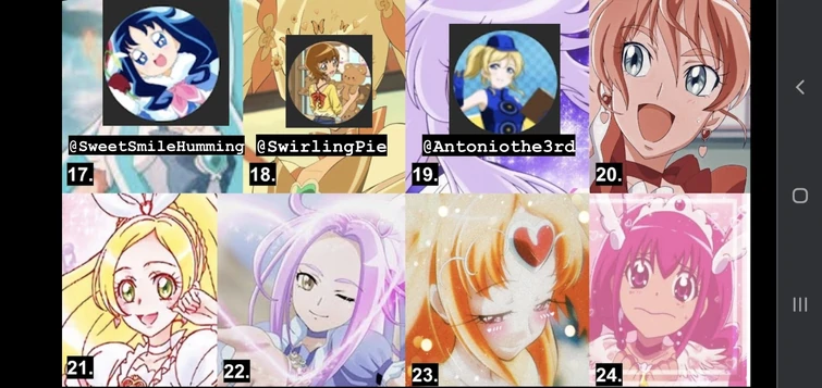 Precure icon board update | Fandom