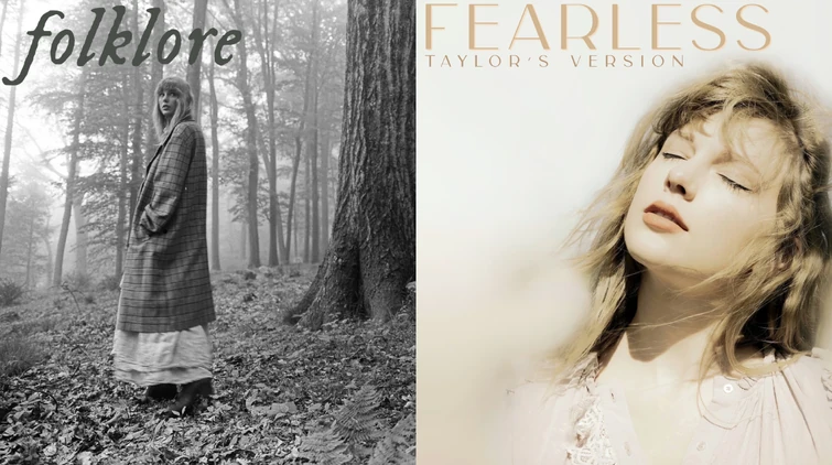 life is giving folklore so i made alternate album covers since ...