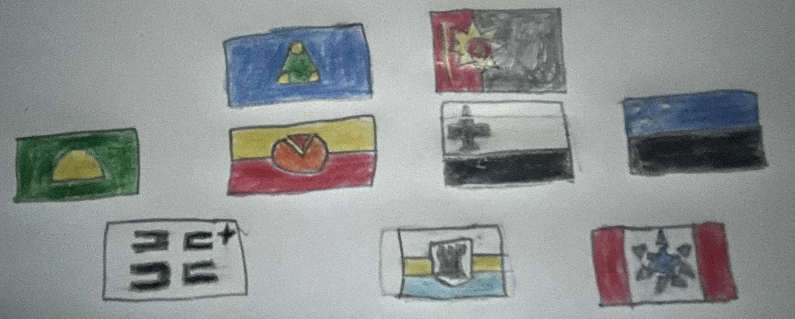 After some time, I finally did the Forma nation flag | Fandom