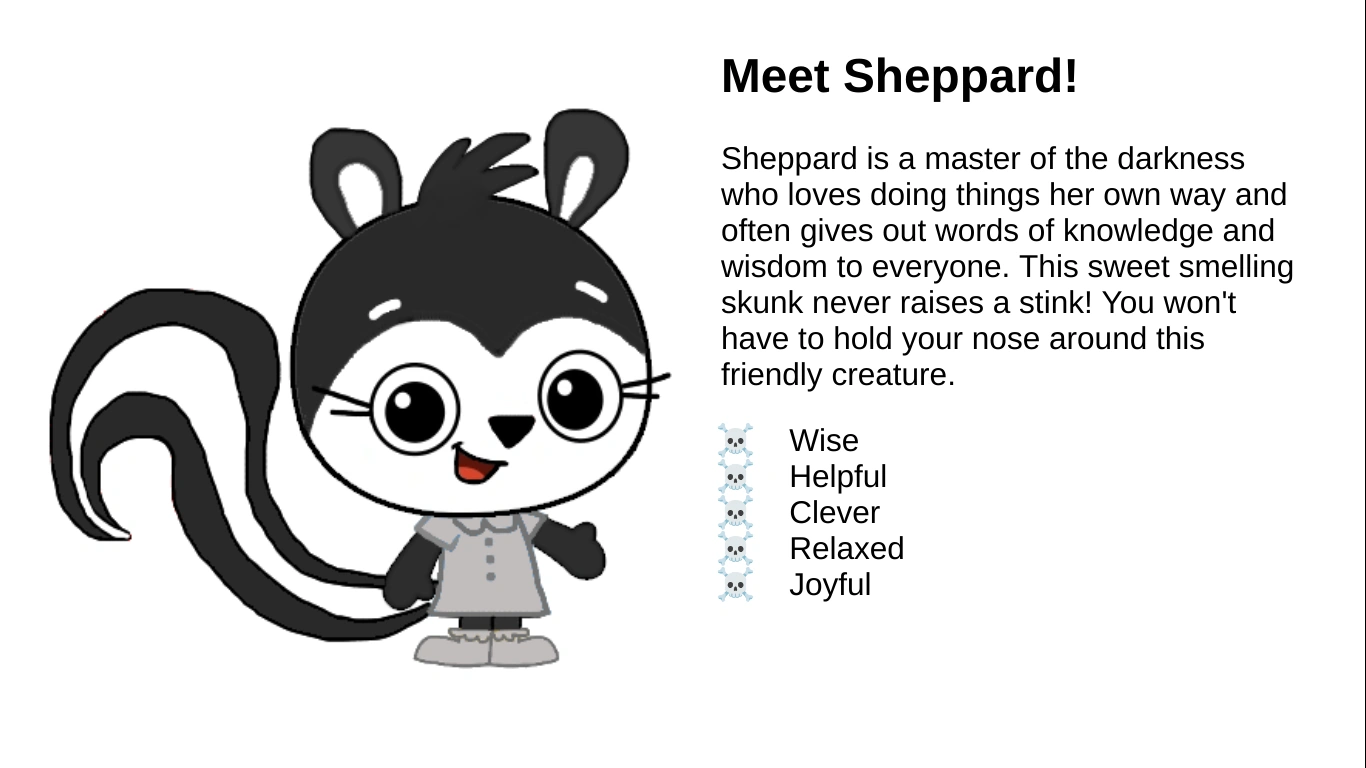 Meet Sheppard Skunkerton! | Fandom