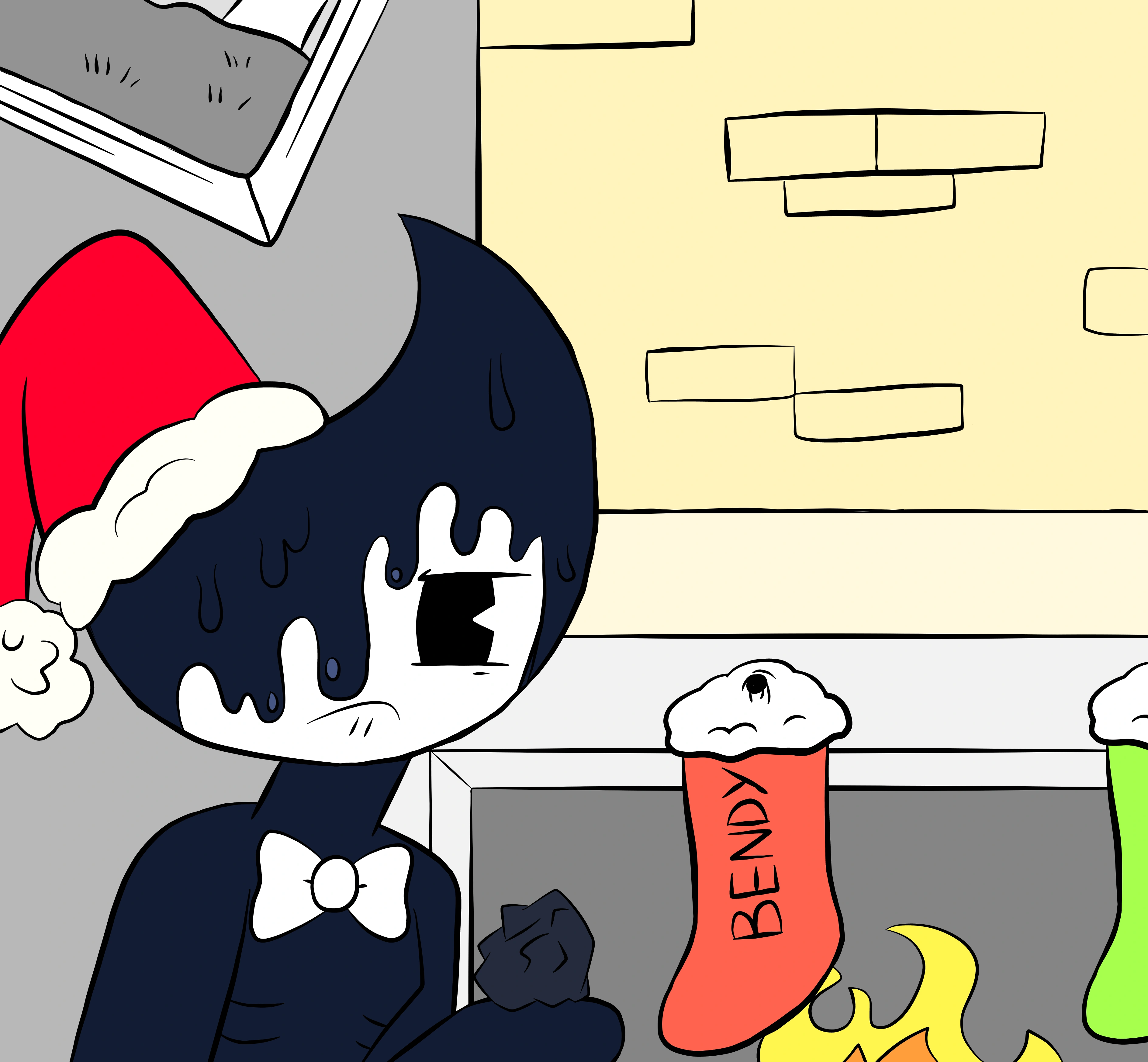 Guess what Bendy got from Santa! =D | Fandom