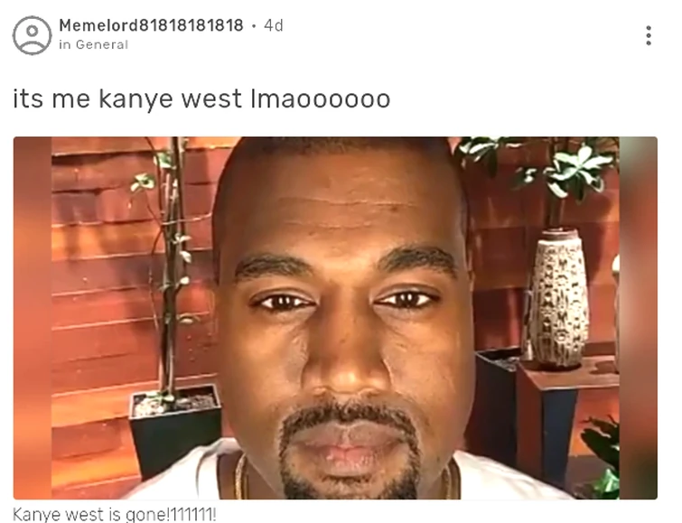 my friend memelord aka Kanye And rps rated with rps | Fandom