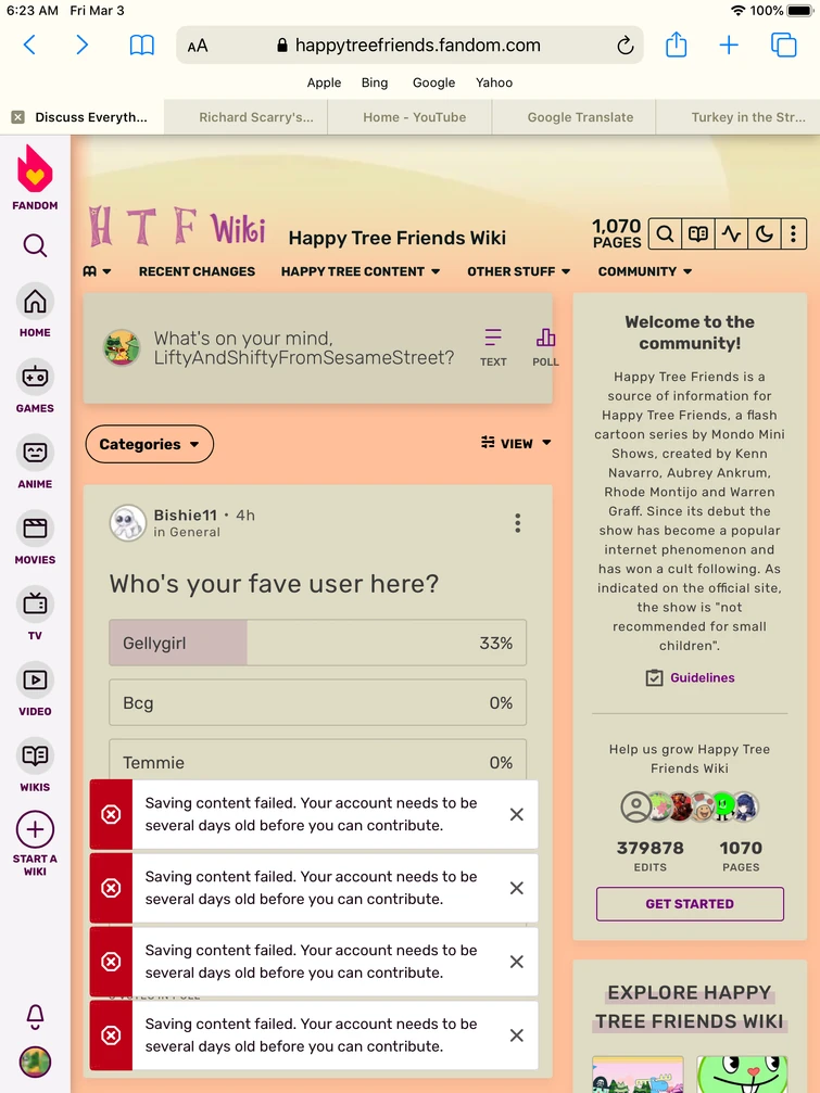 Sharing my concerns | Fandom