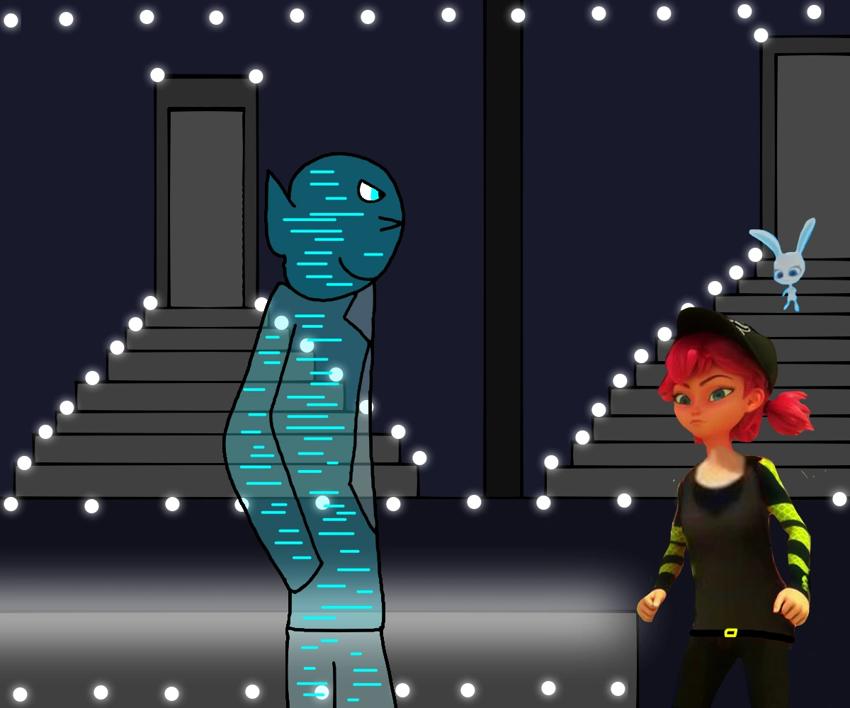 Alix Kubdel and Fluff from Moto-Metro after defeating the Mecha Rat ...