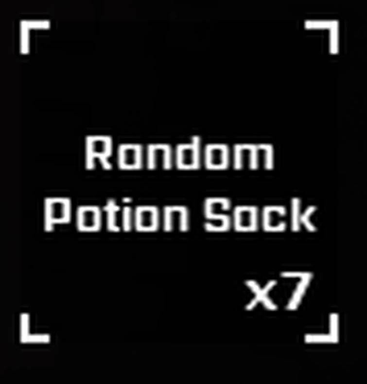 I have alot of ss of random potion sack | Fandom