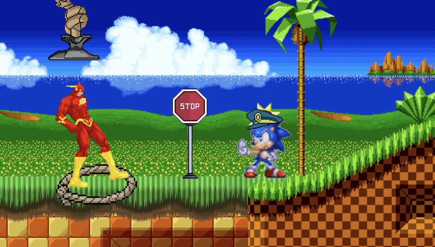 Super Friends Flash vs AOSTH Sonic | Fandom