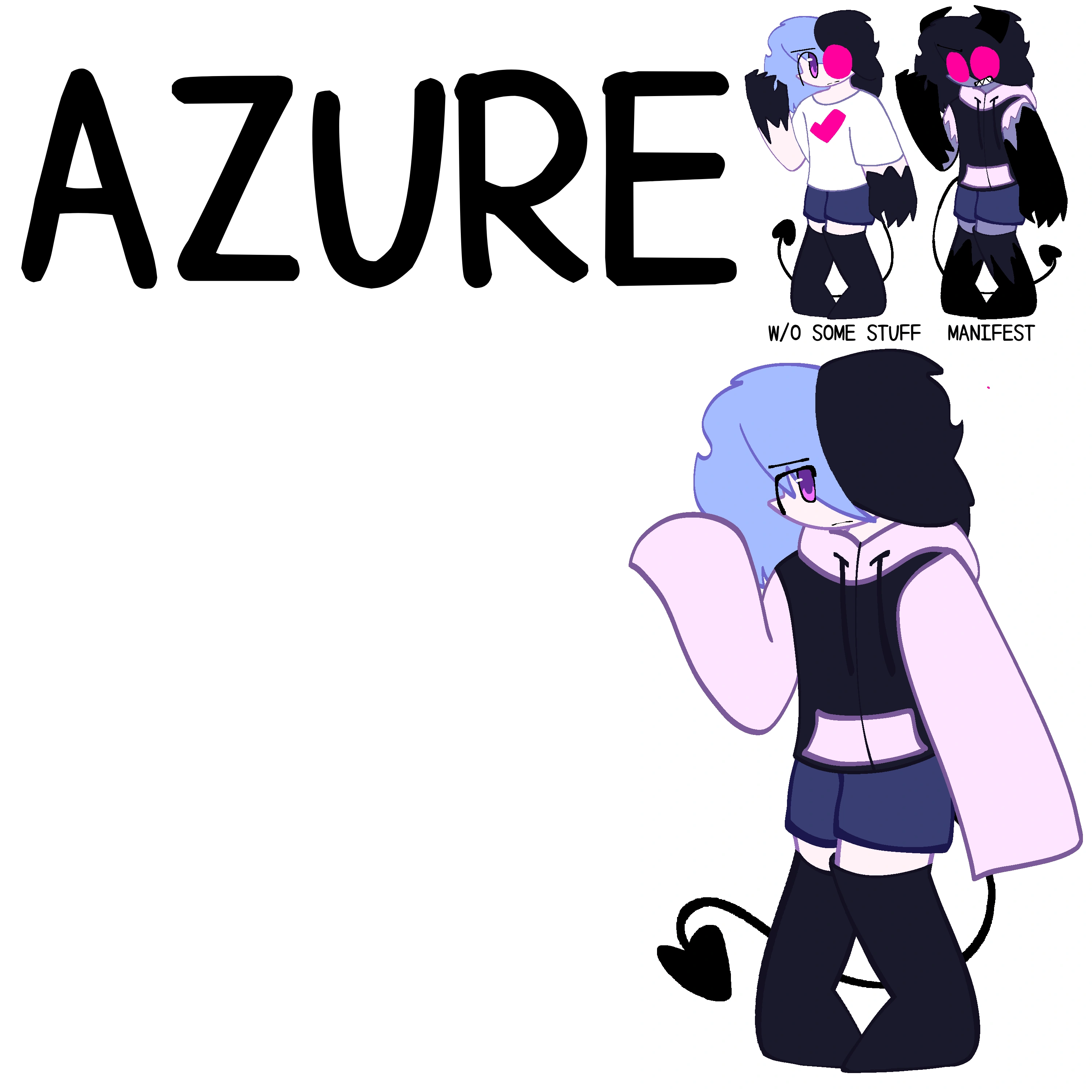 Azure ref sheet wip | Fandom