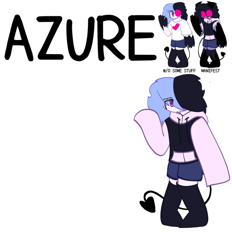 Azure ref sheet wip | Fandom