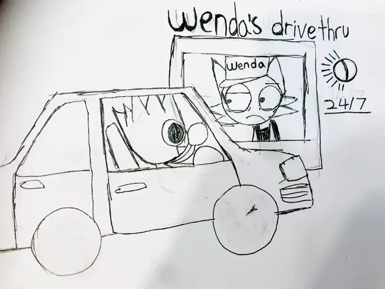 owackx at wenda's drivethrough | Fandom