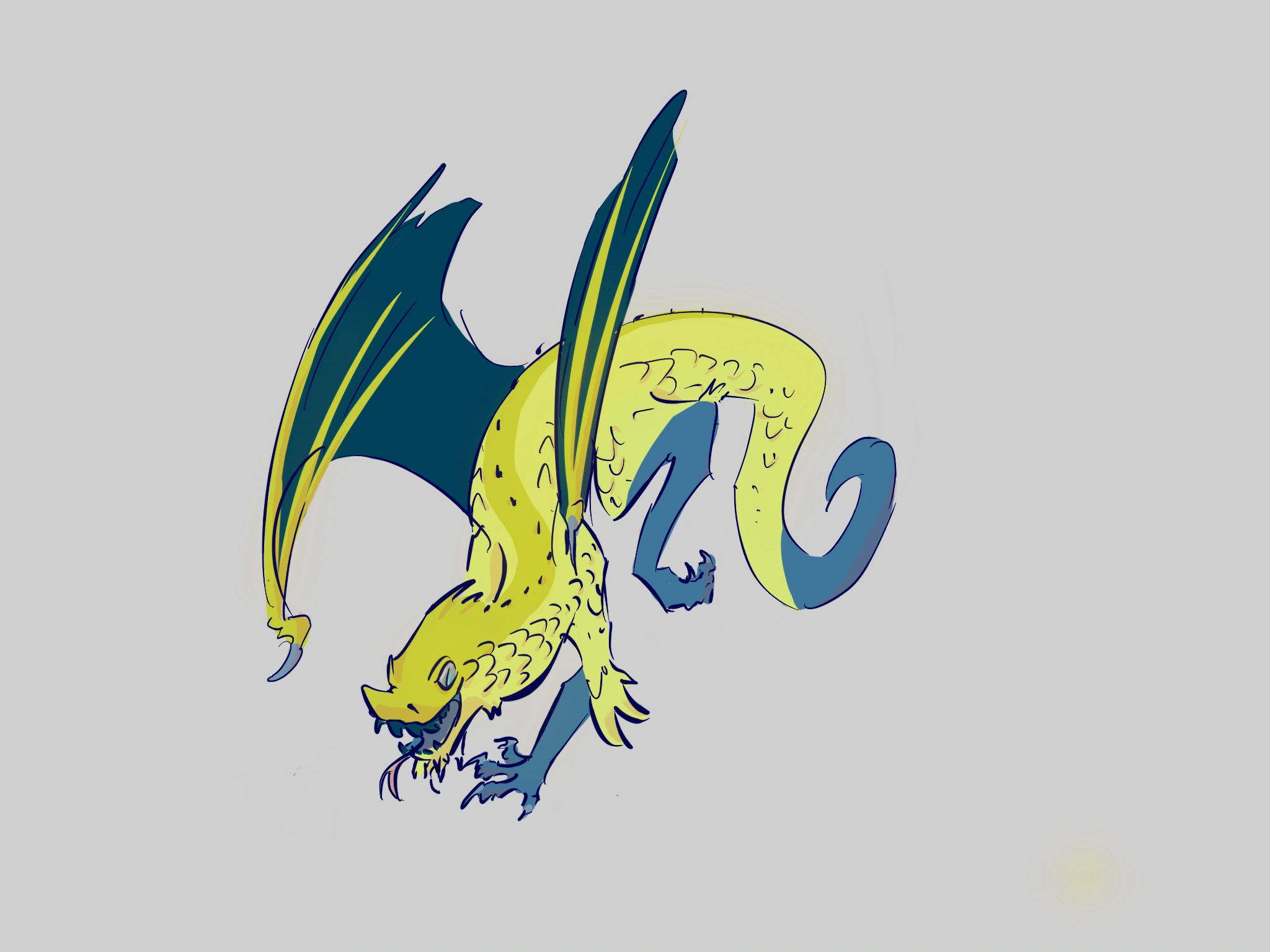I drew my venid as a typical dragon | Fandom
