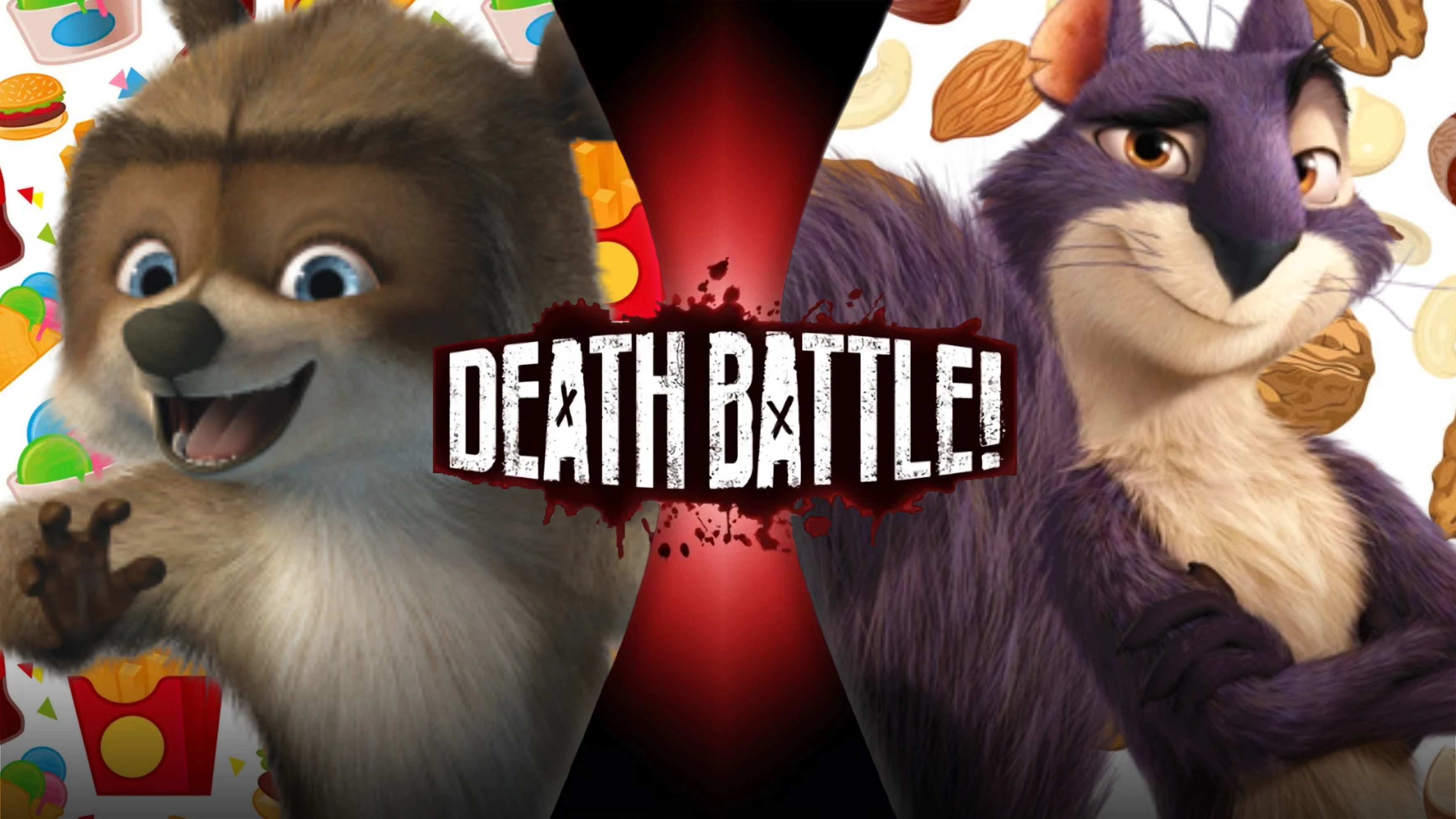 RJ VS Surly (Over the Hedge VS The Nut Job) | Fandom