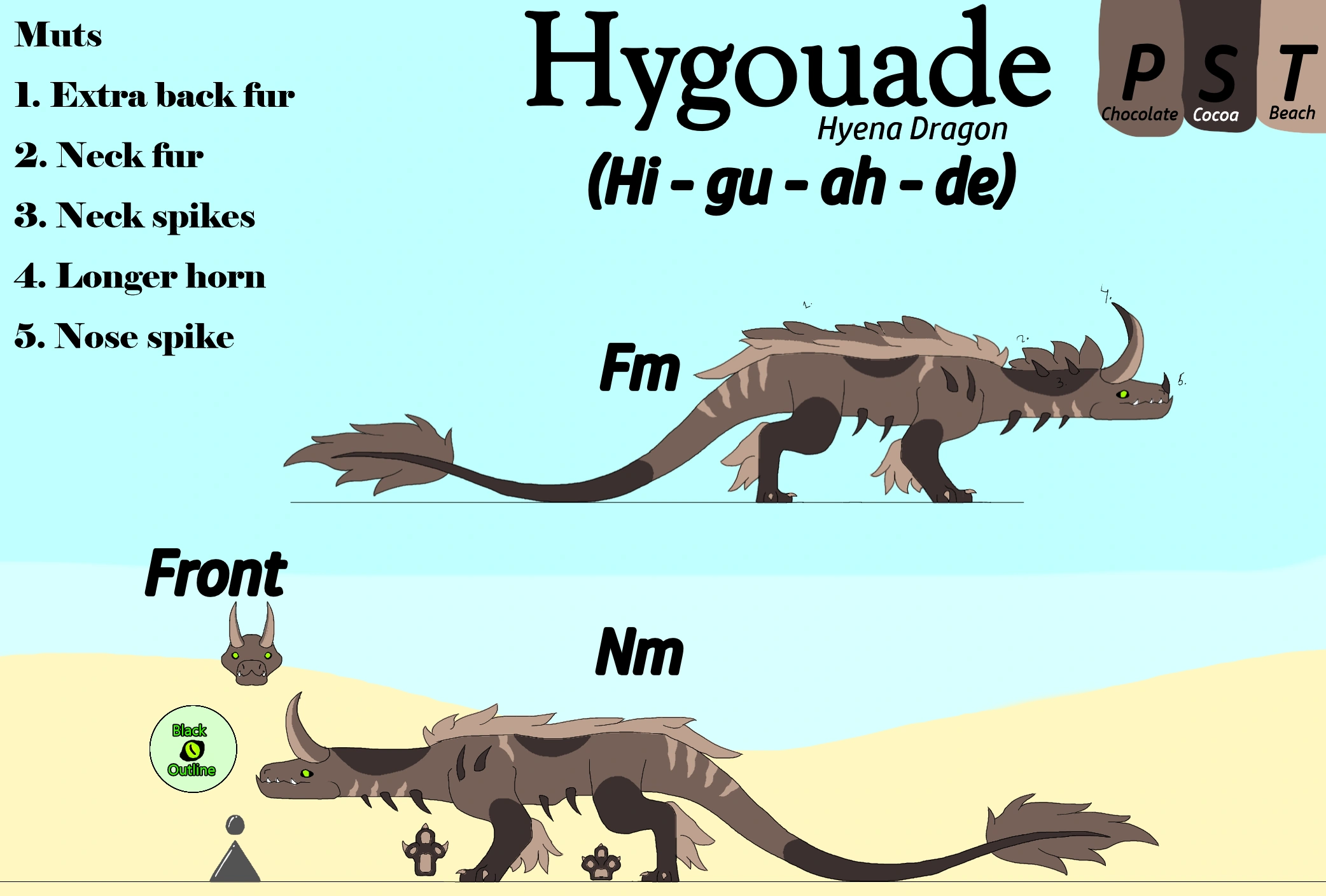 *Ahem* Hygouade (The Hyena Dragon) | Fandom