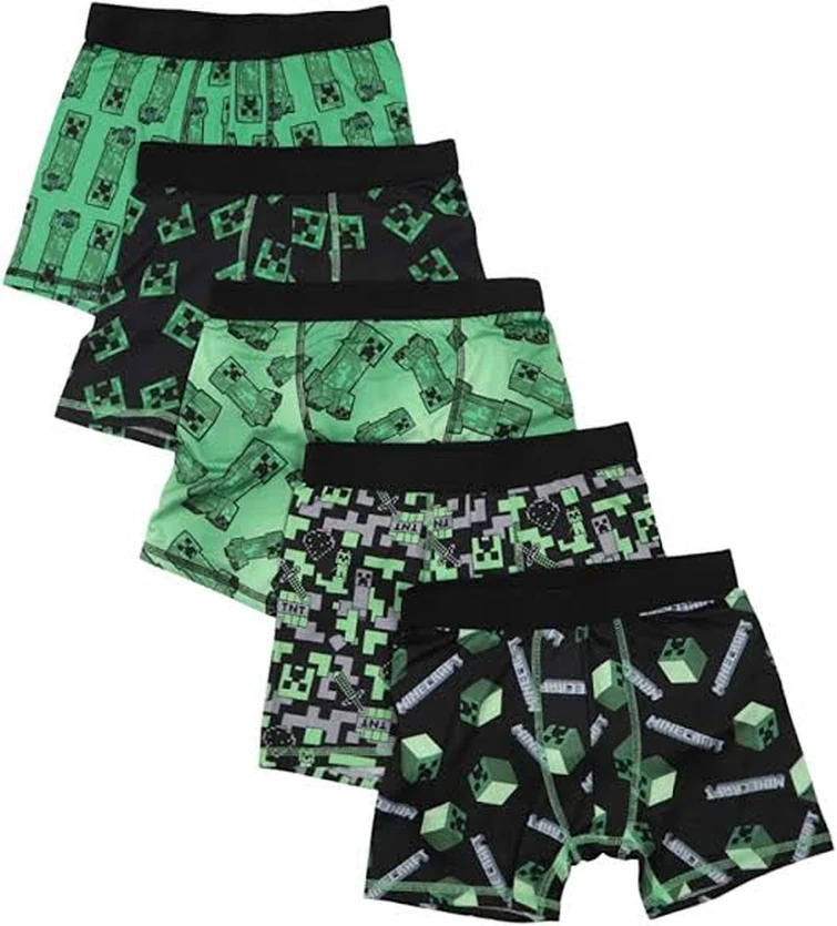 I need Minecraft boxers | Fandom