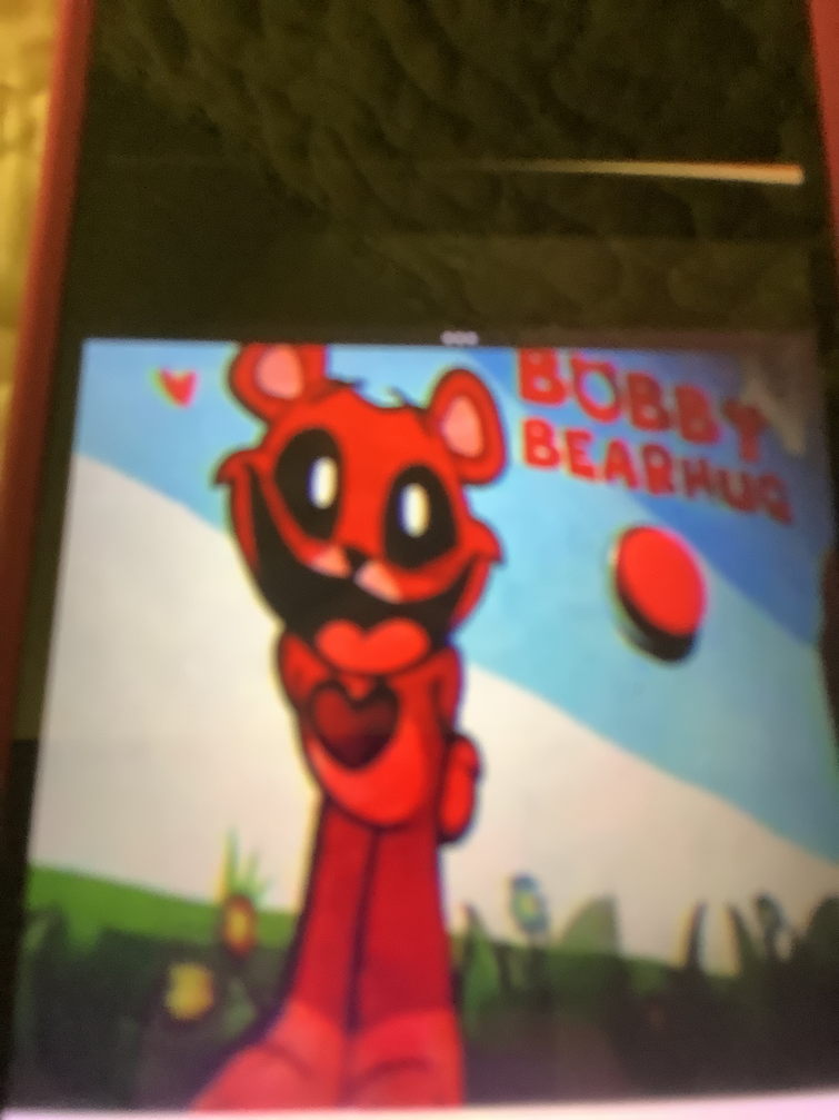Bobby bearhug in a cutout/mural | Fandom Bobby bearhug in a cutout/mural | Fandom