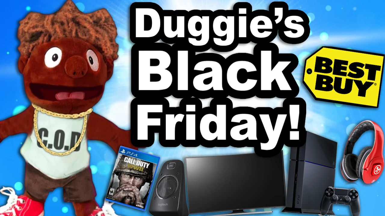 Thumbnail Puppet Remake: Duggie’s Black Friday! (NO USING WITHOUT ...