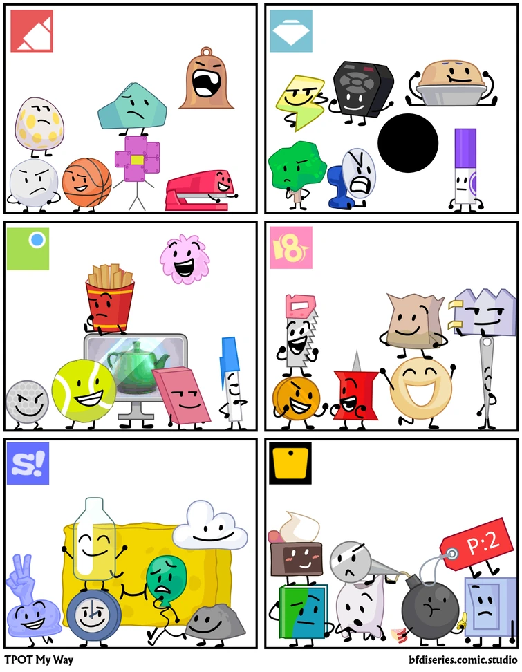 BFB/TPOT teams if I made them | Fandom