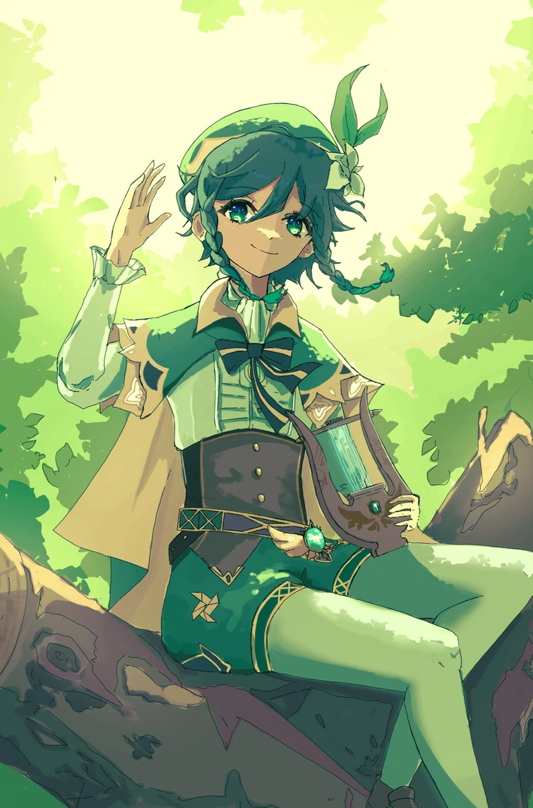 Venti art!! | Fandom