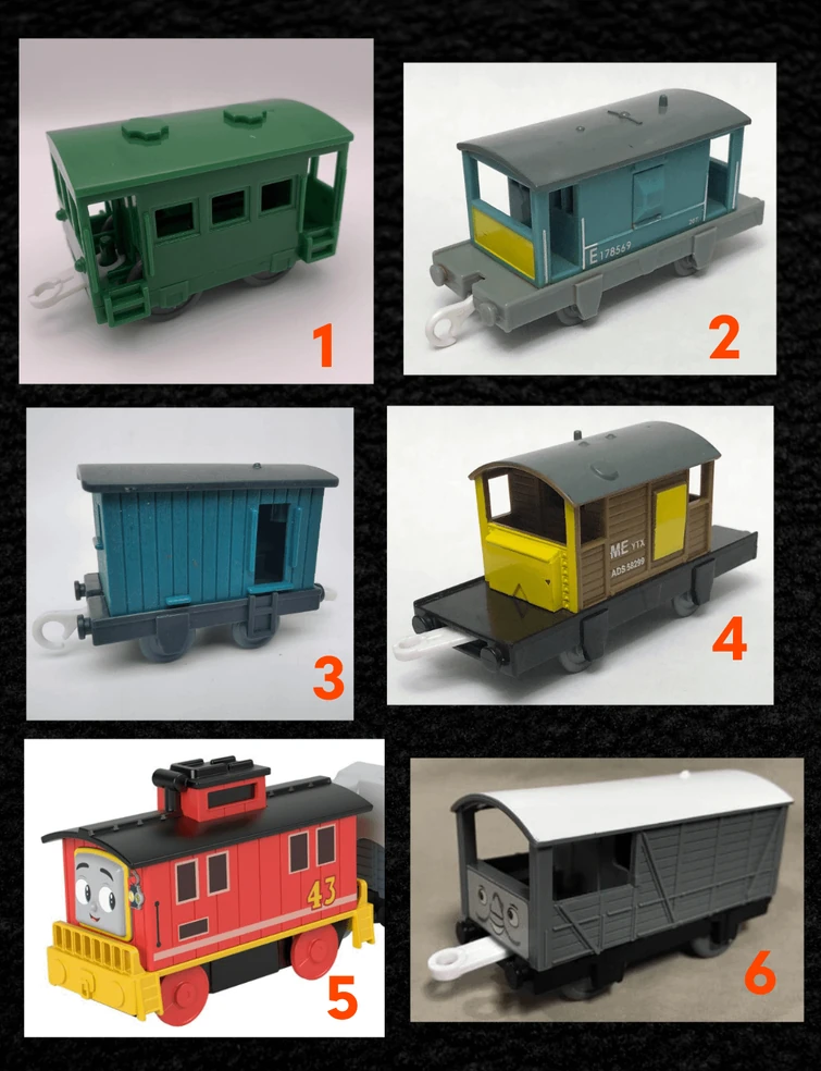 Which trackmaster break van/caboose are the best and/or the worst? | Fandom